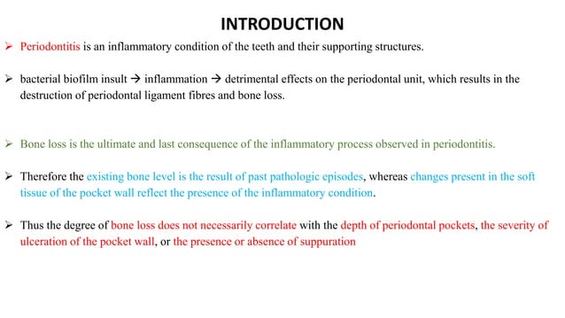 BONE LOSS AND PATTERNS OF BONE DESTRUCTION ishu.pptx