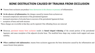BONE LOSS AND PATTERNS OF BONE DESTRUCTION ishu.pptx