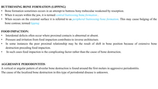 BONE LOSS AND PATTERNS OF BONE DESTRUCTION ishu.pptx
