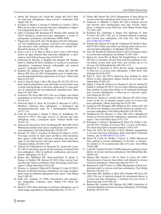 Bone loss following knee arthroplasty potential t | PDF