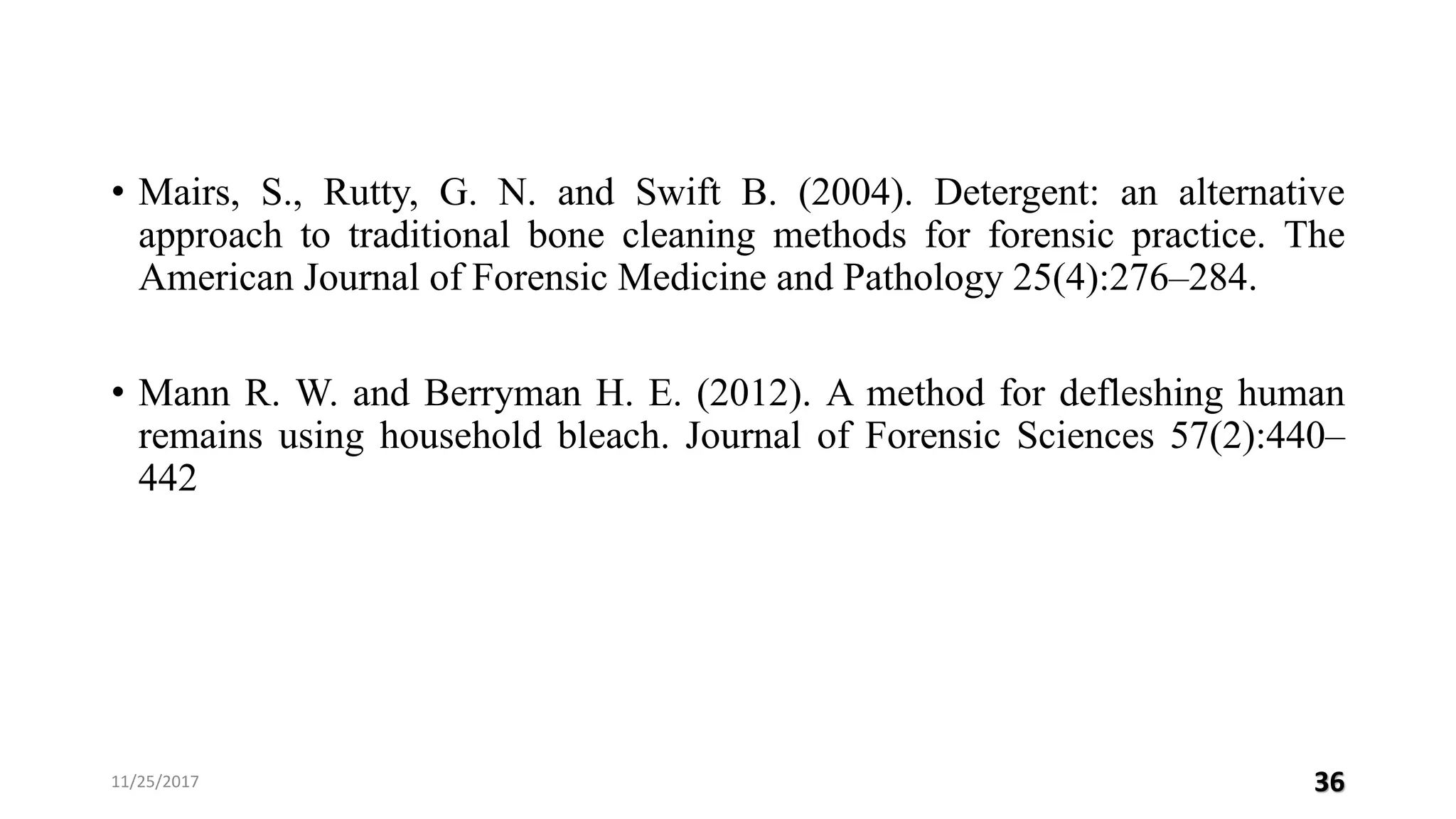 Bone maceration | PPTX