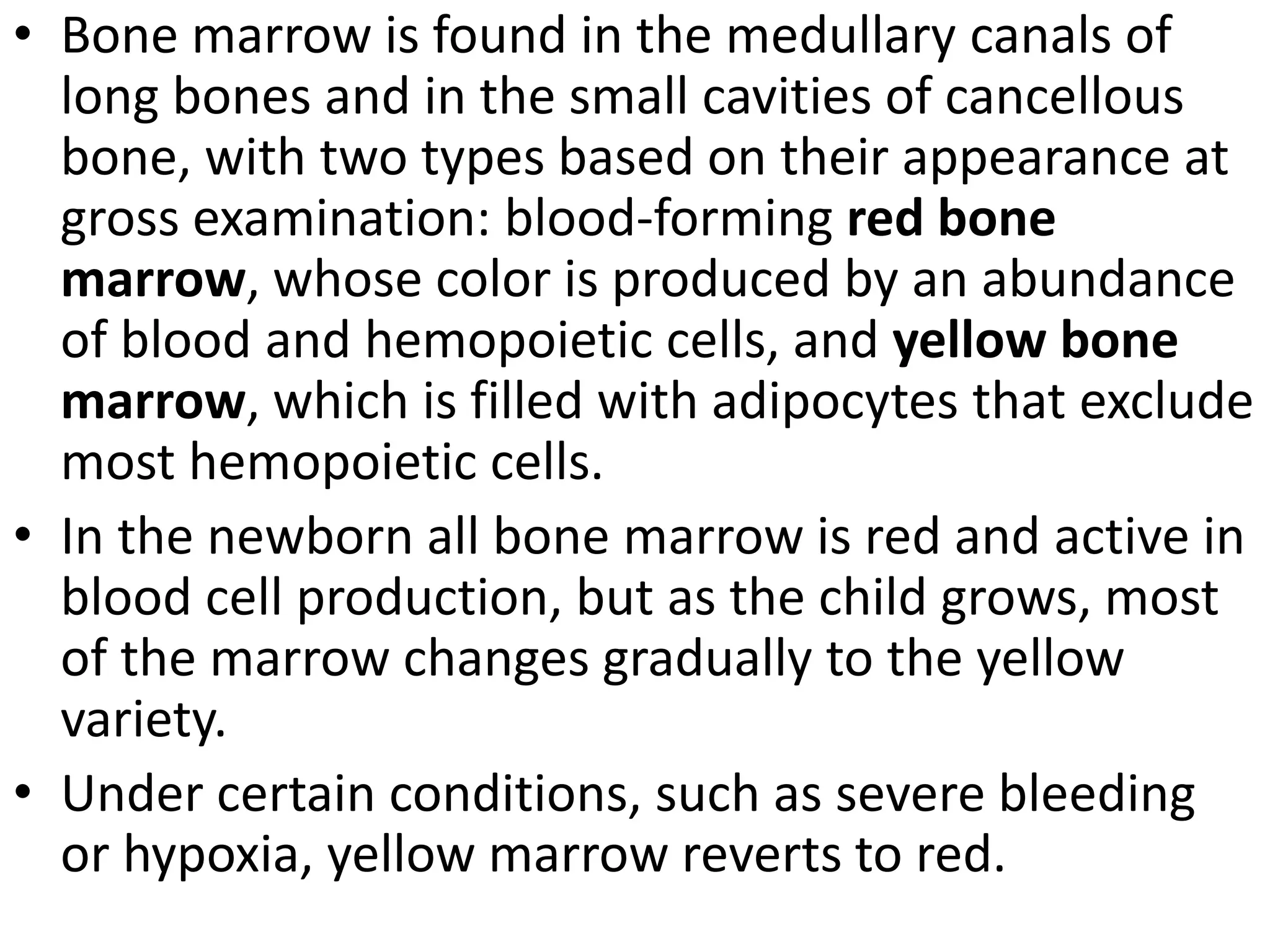Bone marrow histology and blood histology | PPTX