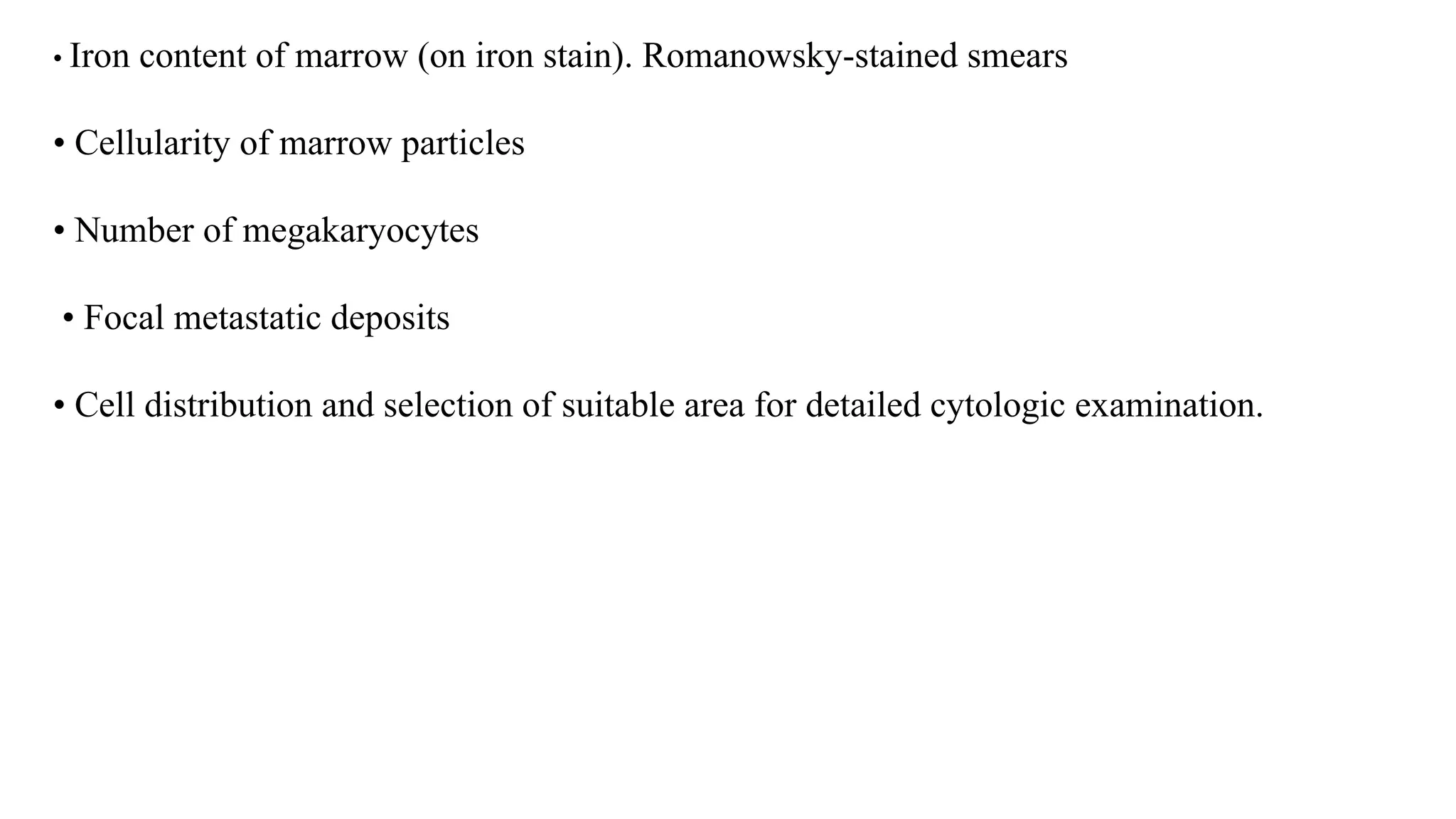 Bone marrow aspiration and biopsy ppt .. | PPTX