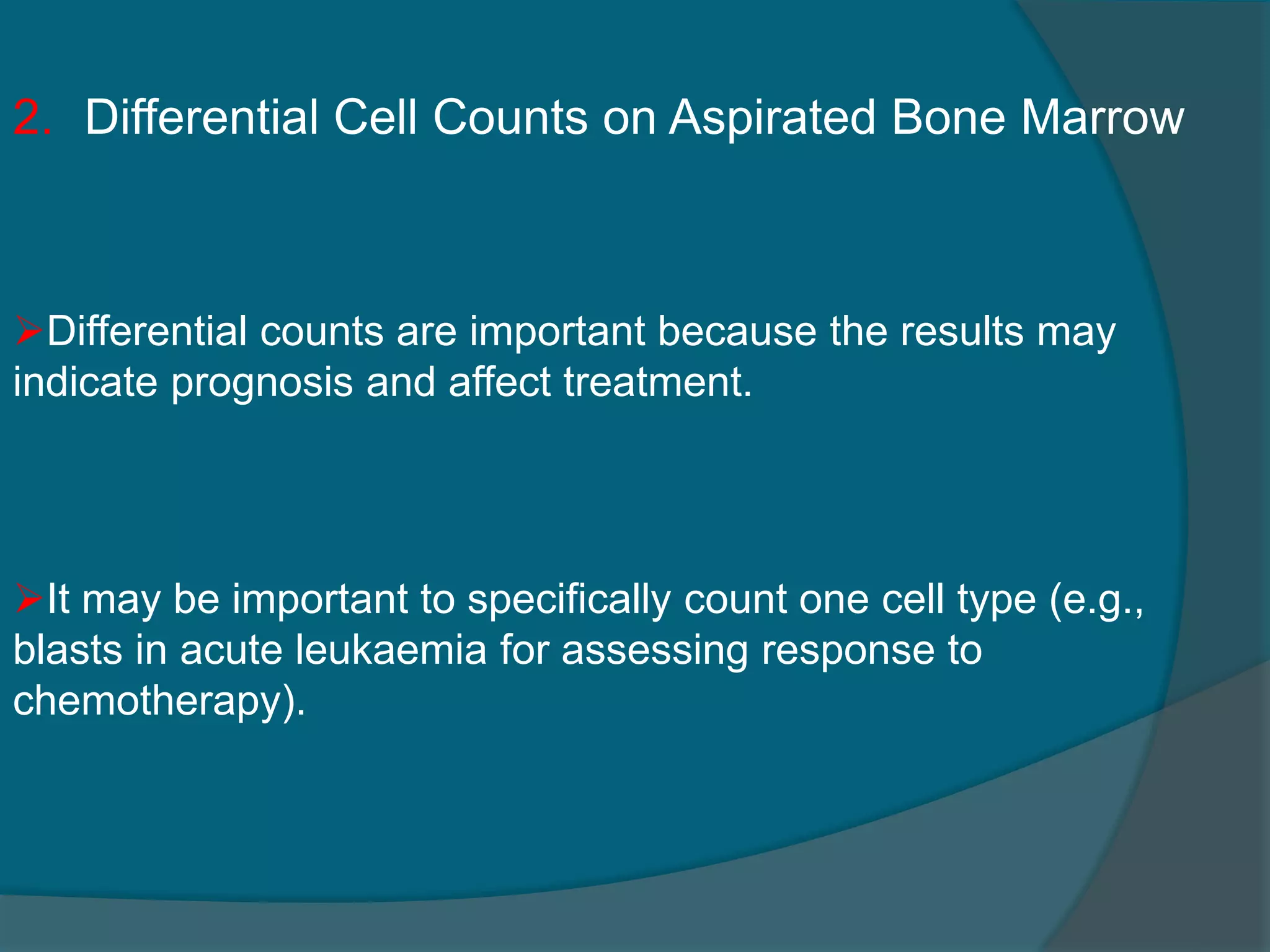 Bone marrow aspirate&biopsy preparation | PPTX