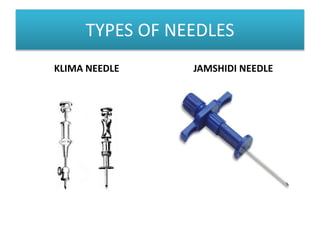 Bone marrow aspiration | PPTX