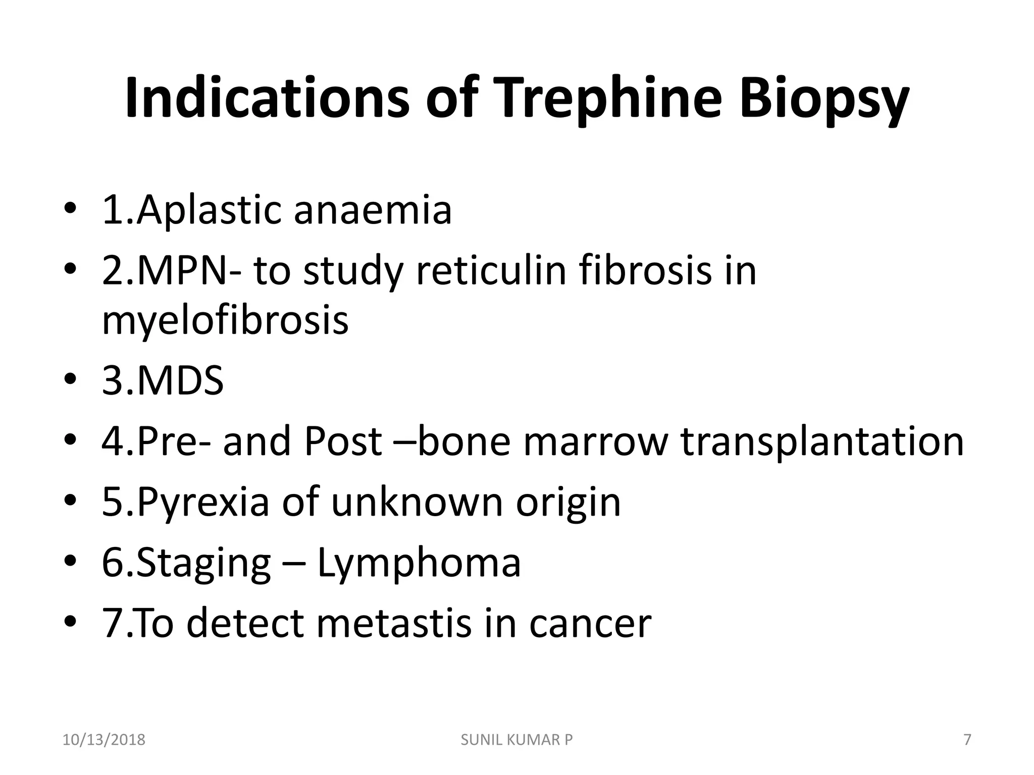 Bone Marrow Examination, BMA | PPTX