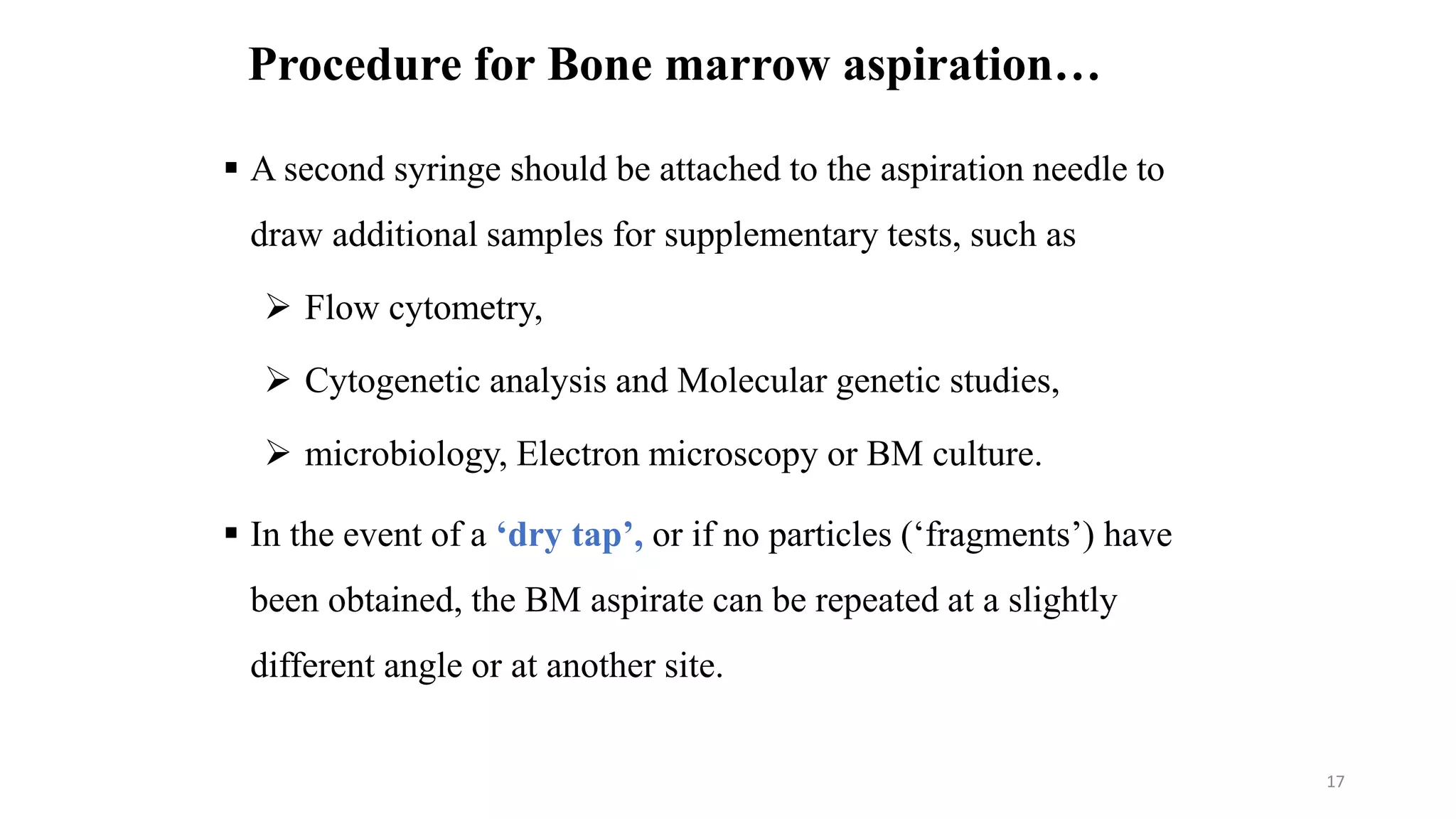 bone marrow aspiration.pptx