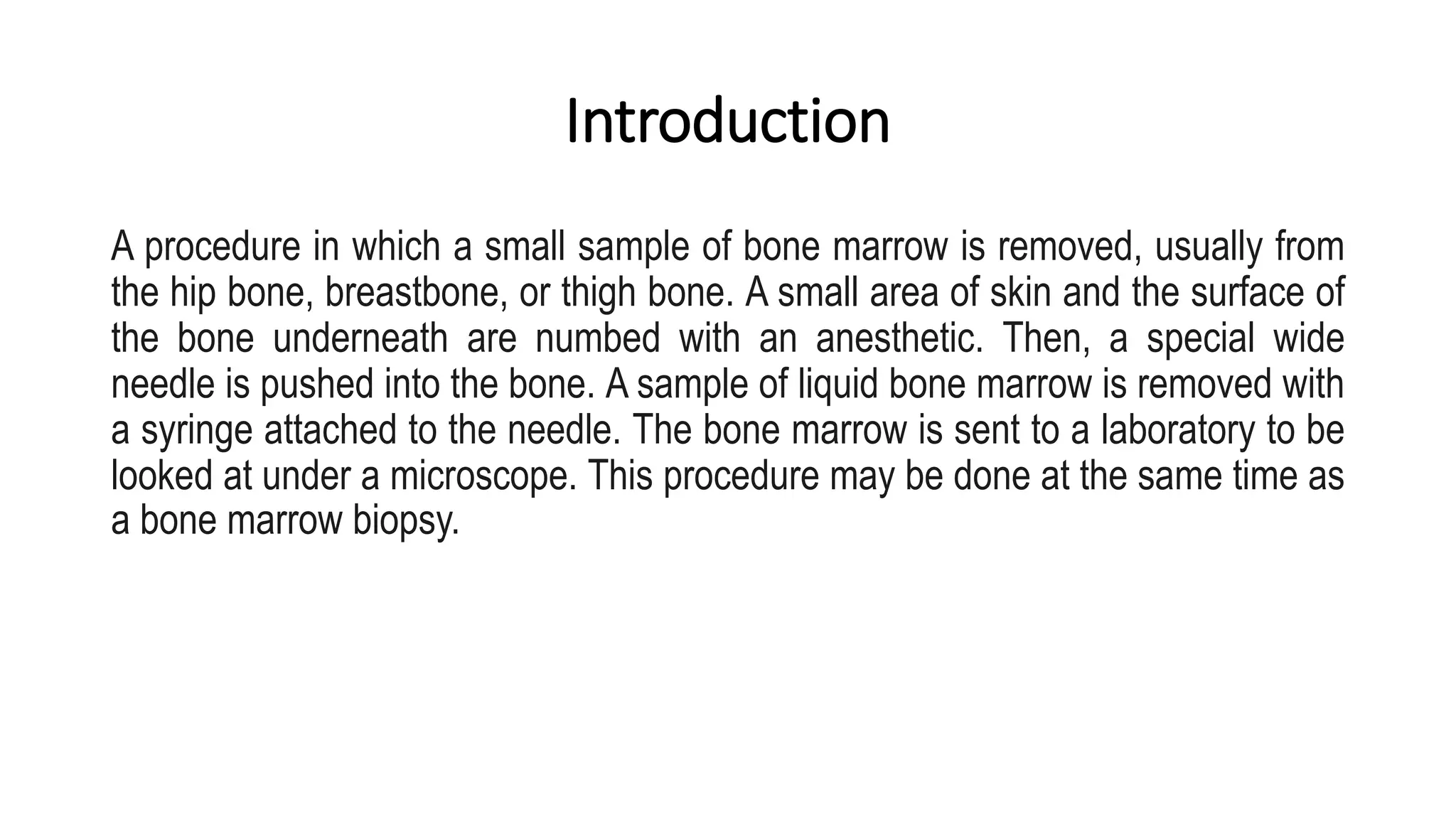 bone marrow aspiration.pptx