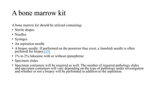 bone marrow aspiration.pptx
