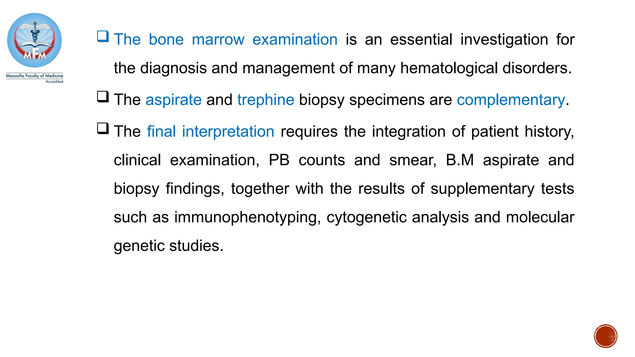 Bone marrow aspiration and biopsy techniques | PPTX