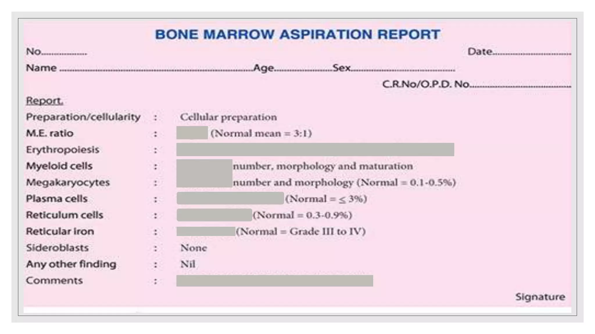 Bone marrow aspiration & biopsy | PPTX