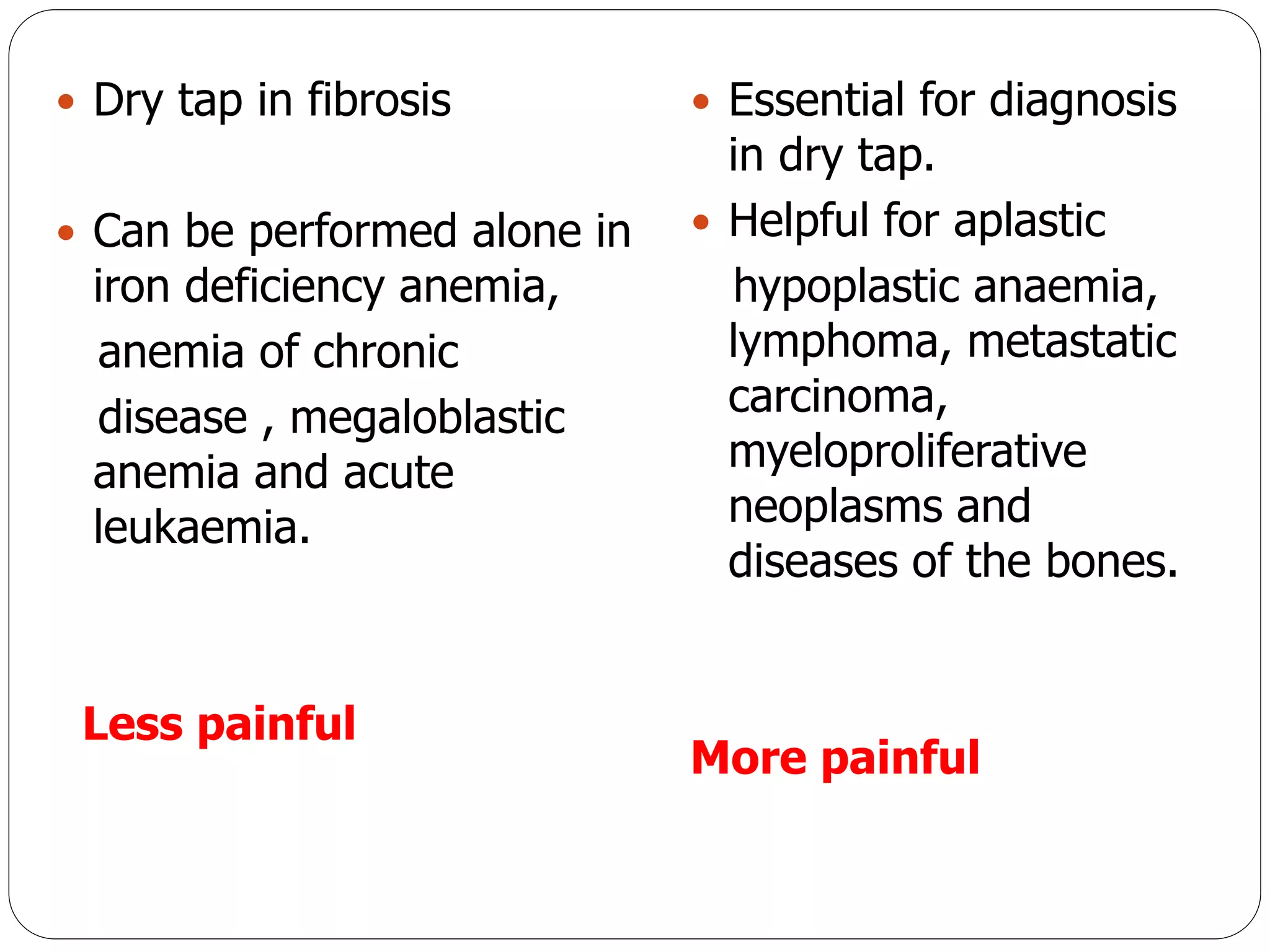 Bone marrow biopsy | PPTX