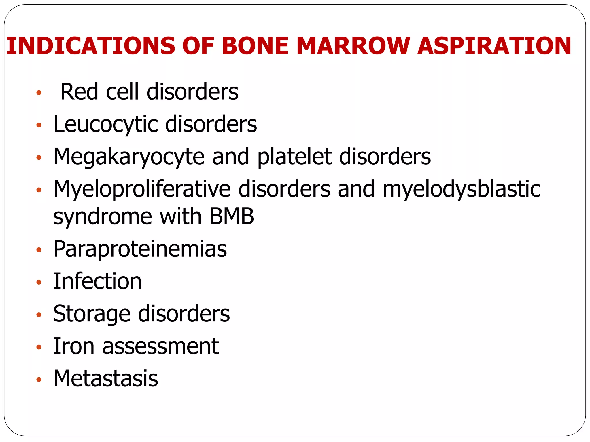 Bone Marrow Biopsy Ppt