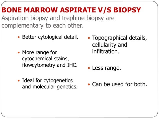 Bone marrow biopsy