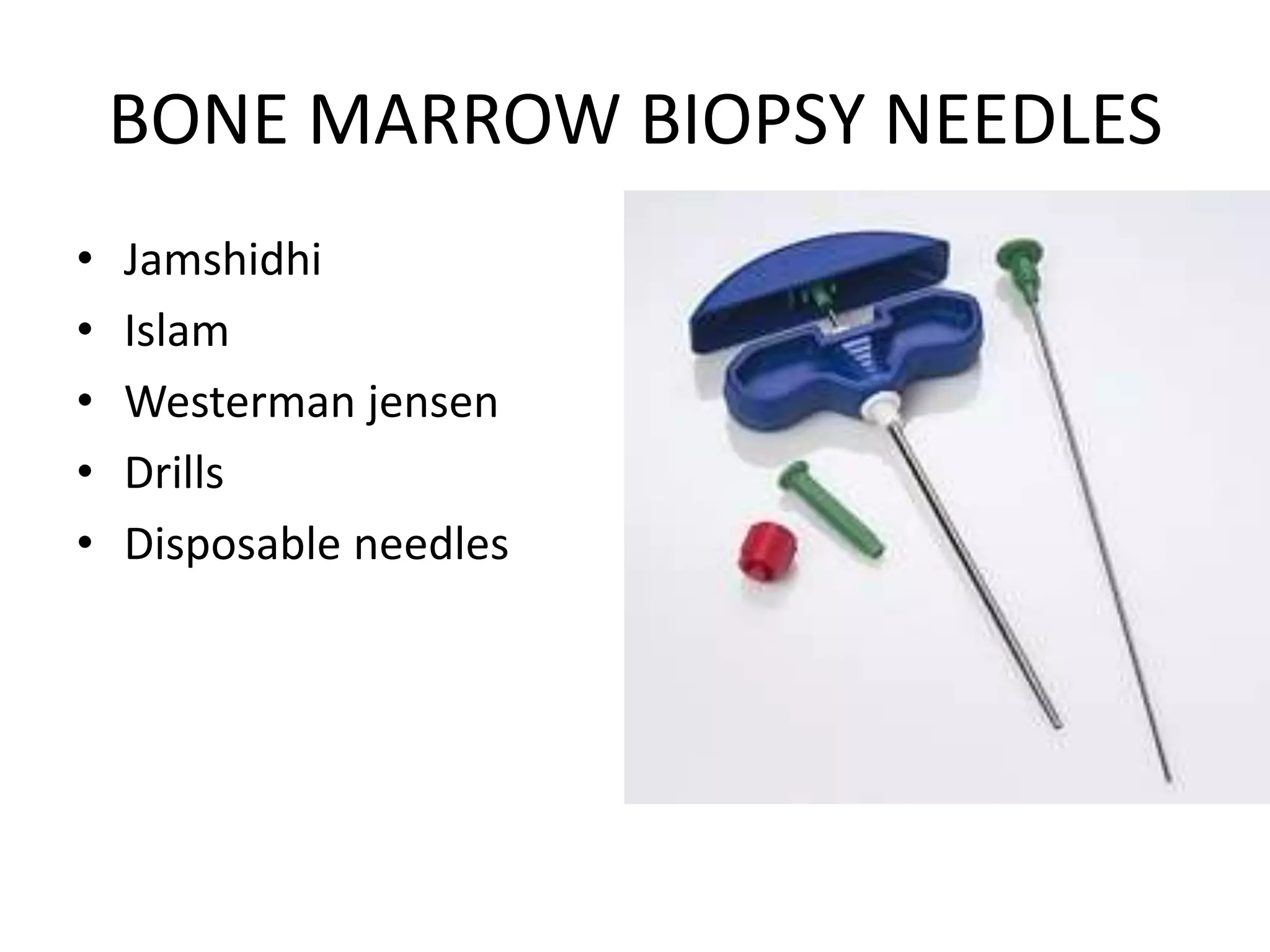 Bone marrow biopsy and interpretation | PPTX