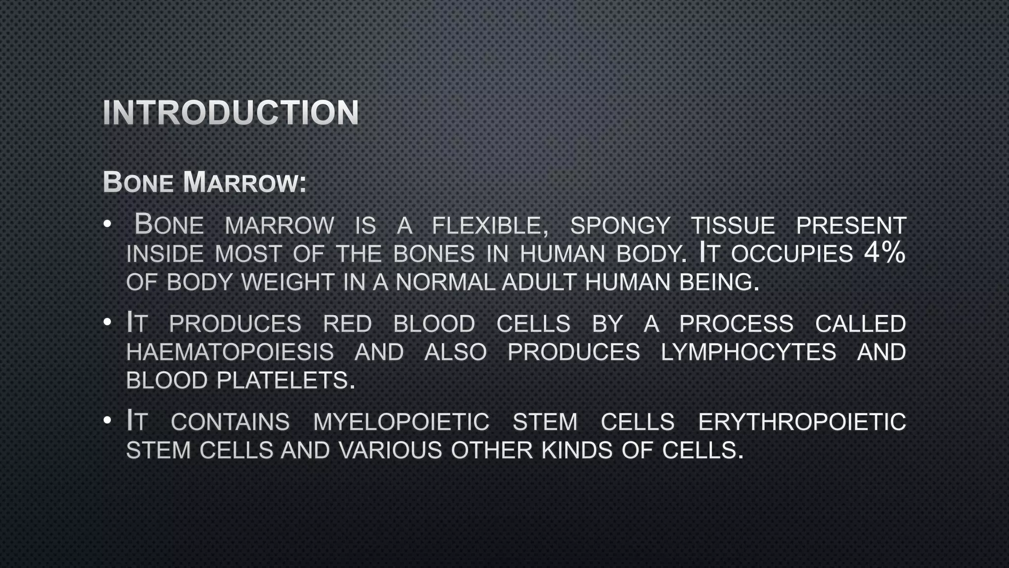 Bone marrow disorders yashoda hospitals-susheel morris.ppt