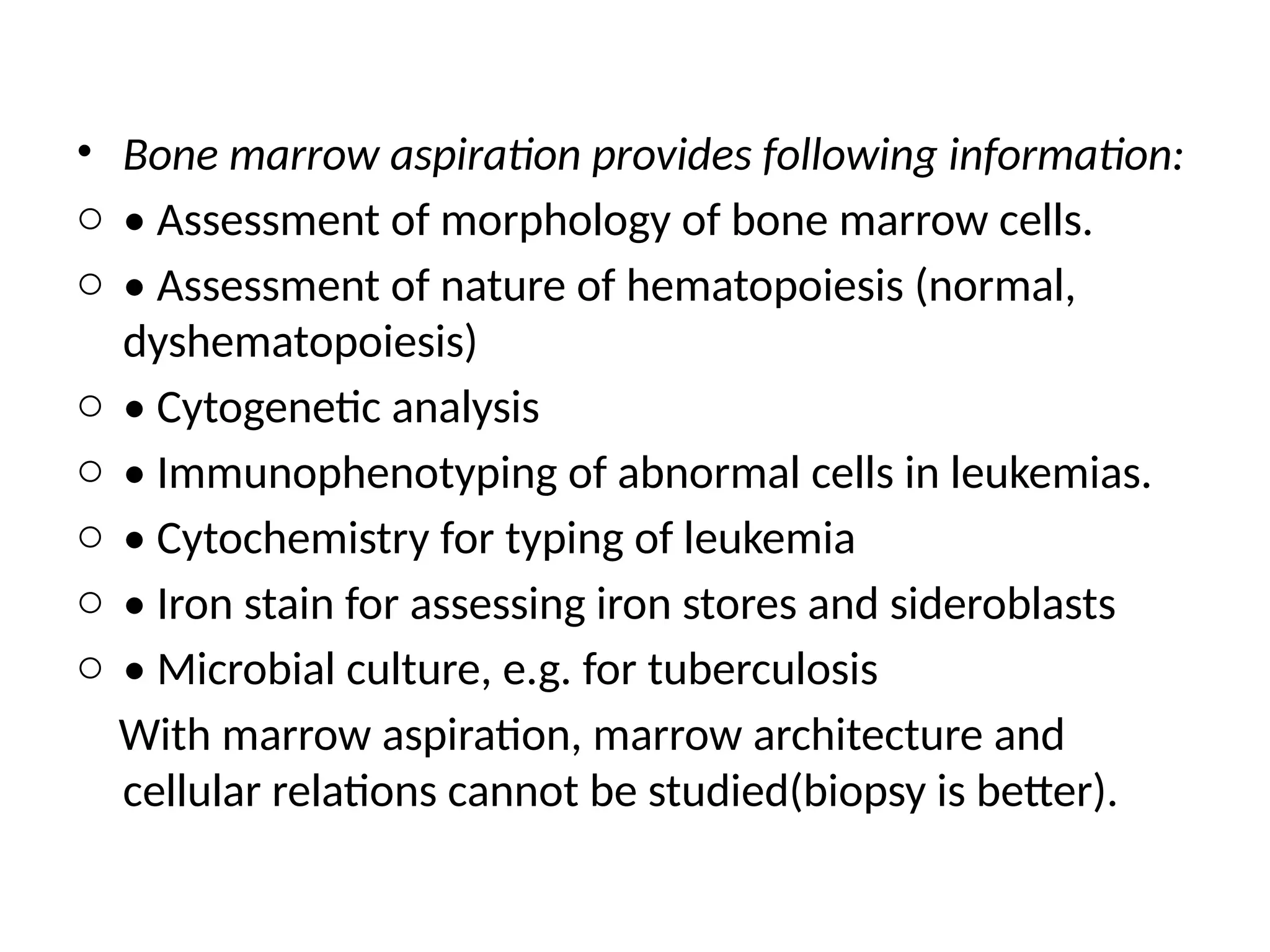 BONE MARROW EXAMINATION presentation for pathology | PPTX