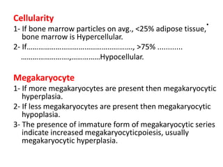 Bone marrow examination in all domestic animals By Dr. Sama Awais Akram ...