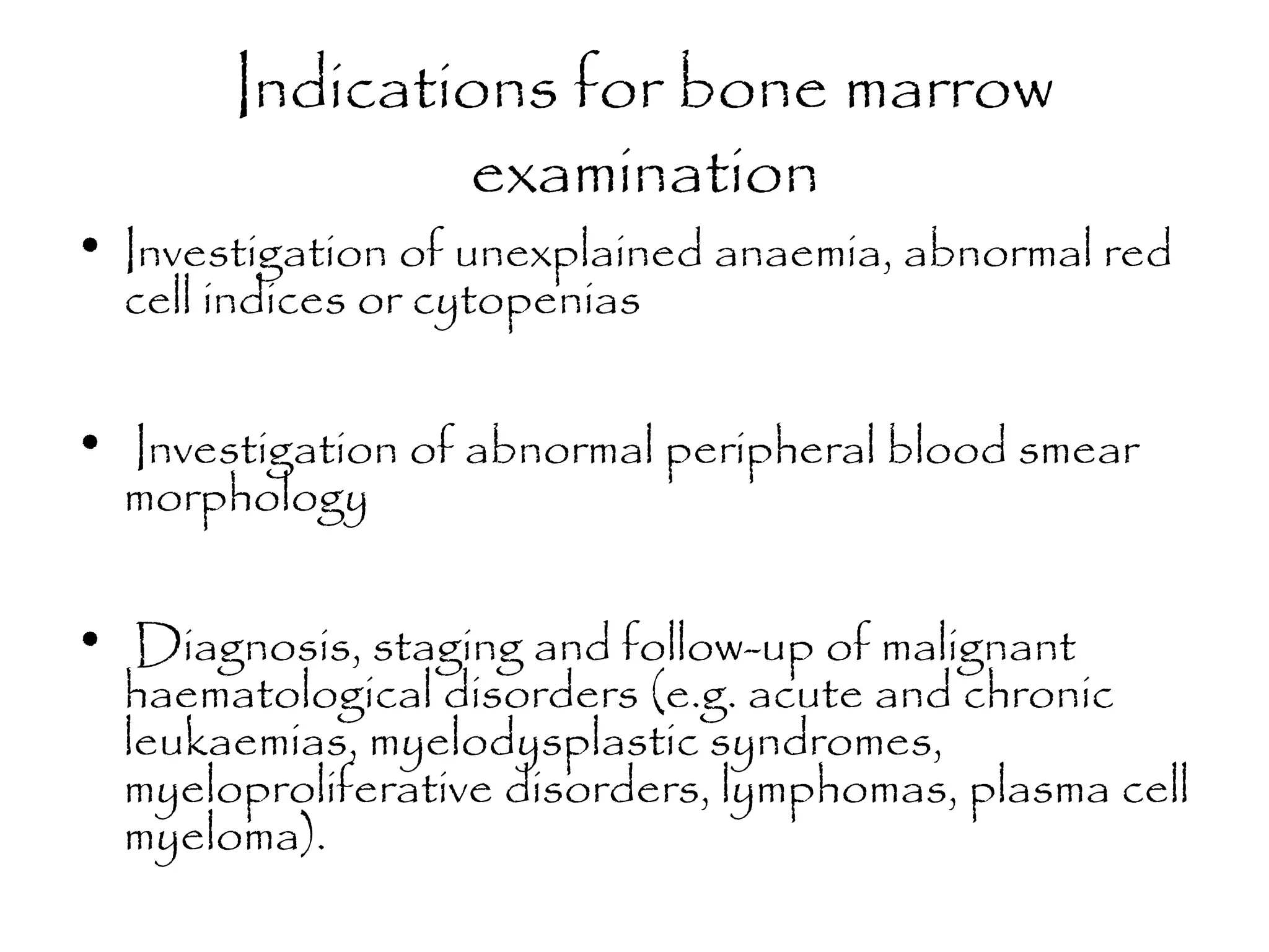 Bone marrow procedure’!!!2 | PPT
