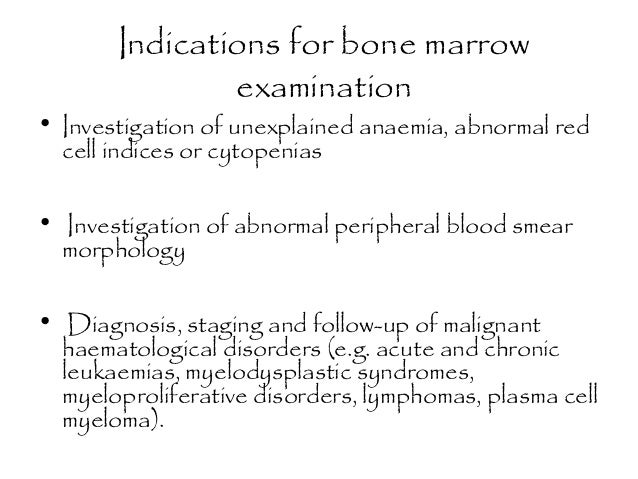 Normal Bone Marrow Findings And Collection Medical