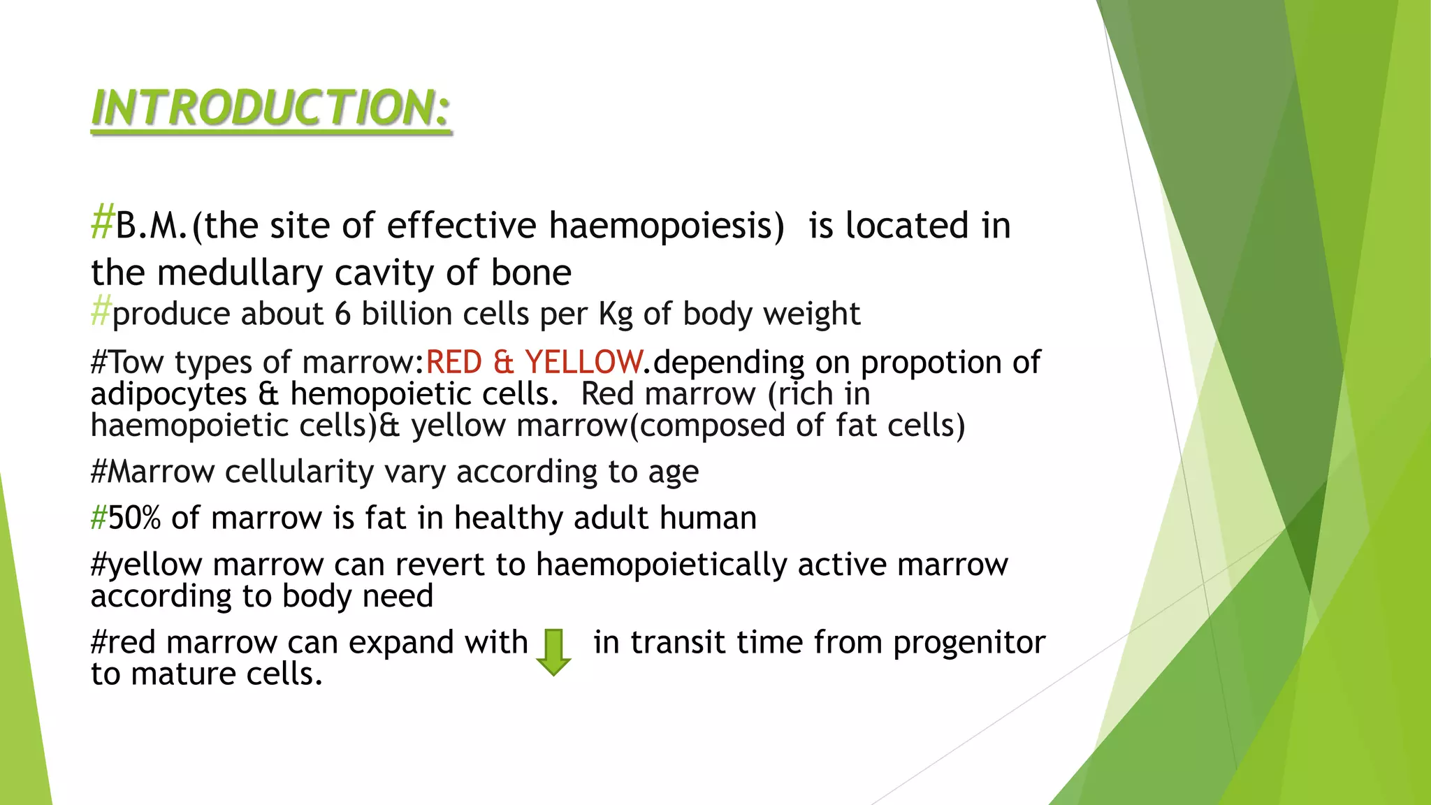 Bone marrow structure & haemopoietic microenviroment | PPTX