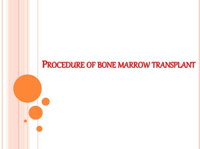 Bone Marrow Transplant By S Kabiraj Ppt