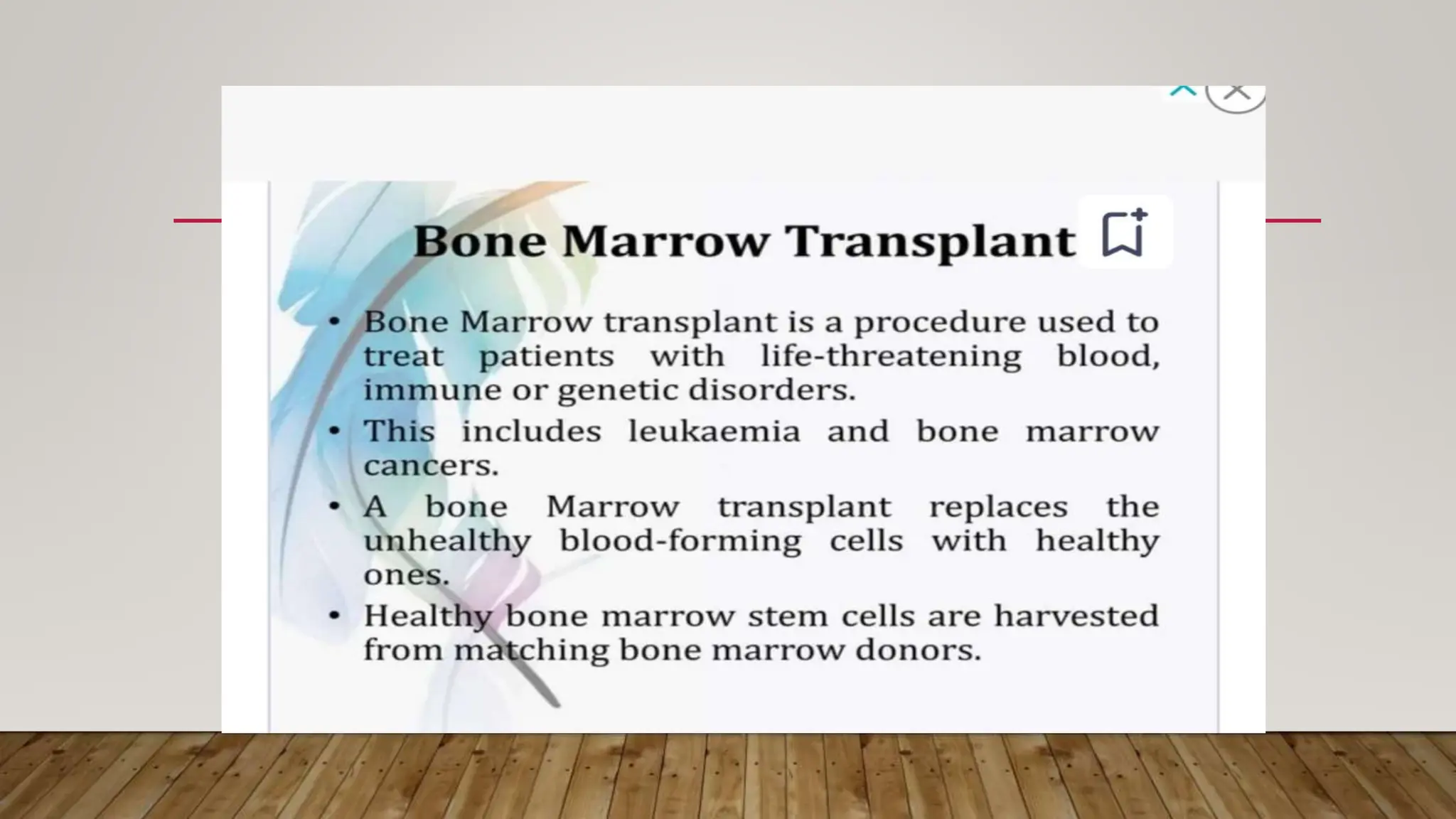 #bone marrow transplant procedure # pptx | PPT