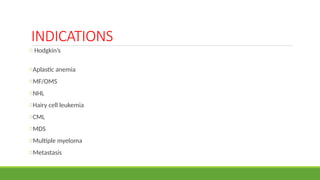 BONE MARROW sample processing, staining . | PPTX