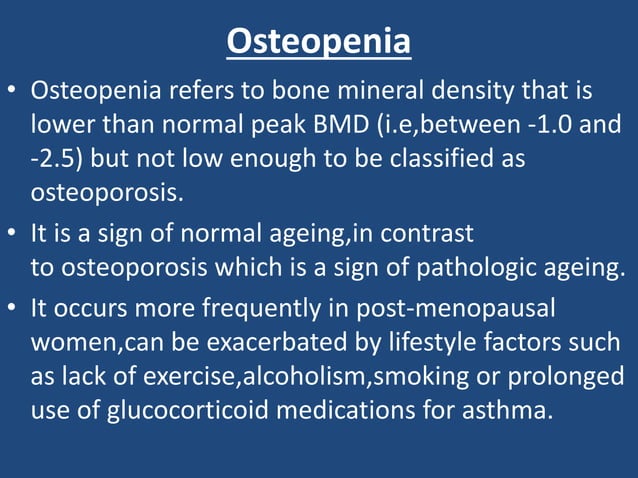 Bone mineral density (bmd) test | PPTX | Bone and Joint Conditions ...