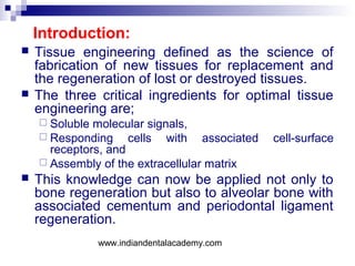 Bone morphogenetic proteins /certified fixed orthodontic courses by ...
