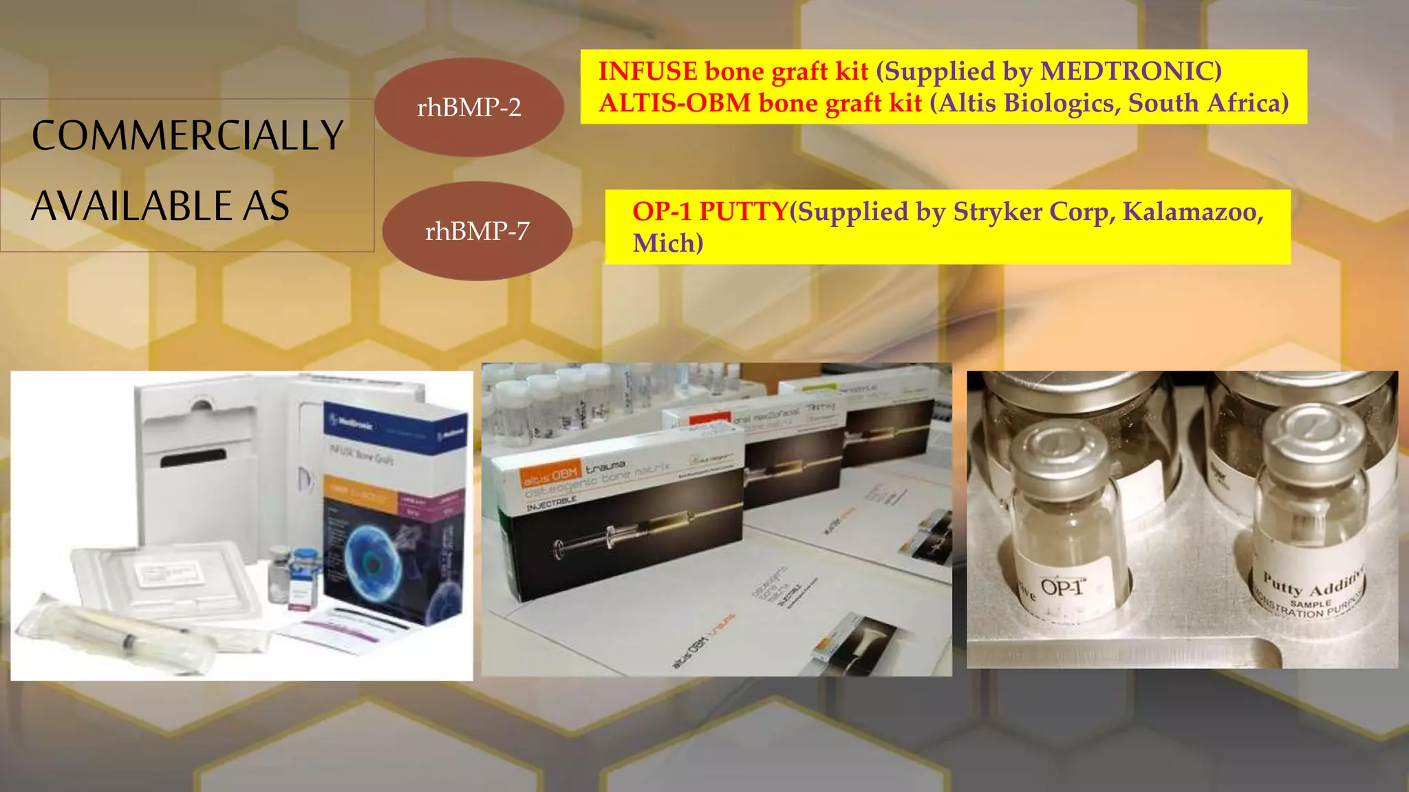 Bone Morphogenetic Proteins - Role in Periodontal Regeneration | PPTX