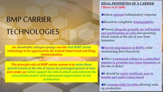 Bone Morphogenetic Proteins - Role in Periodontal Regeneration | PPTX