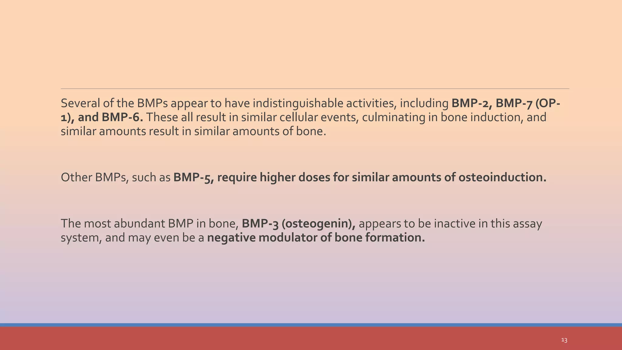 Bone morphogenetic proteins in periodontal regeneration | PPTX