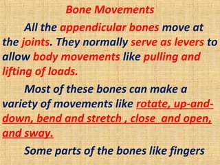 Bone movements | PPT