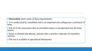Bone & Muscle disease biomarkers.ppt
