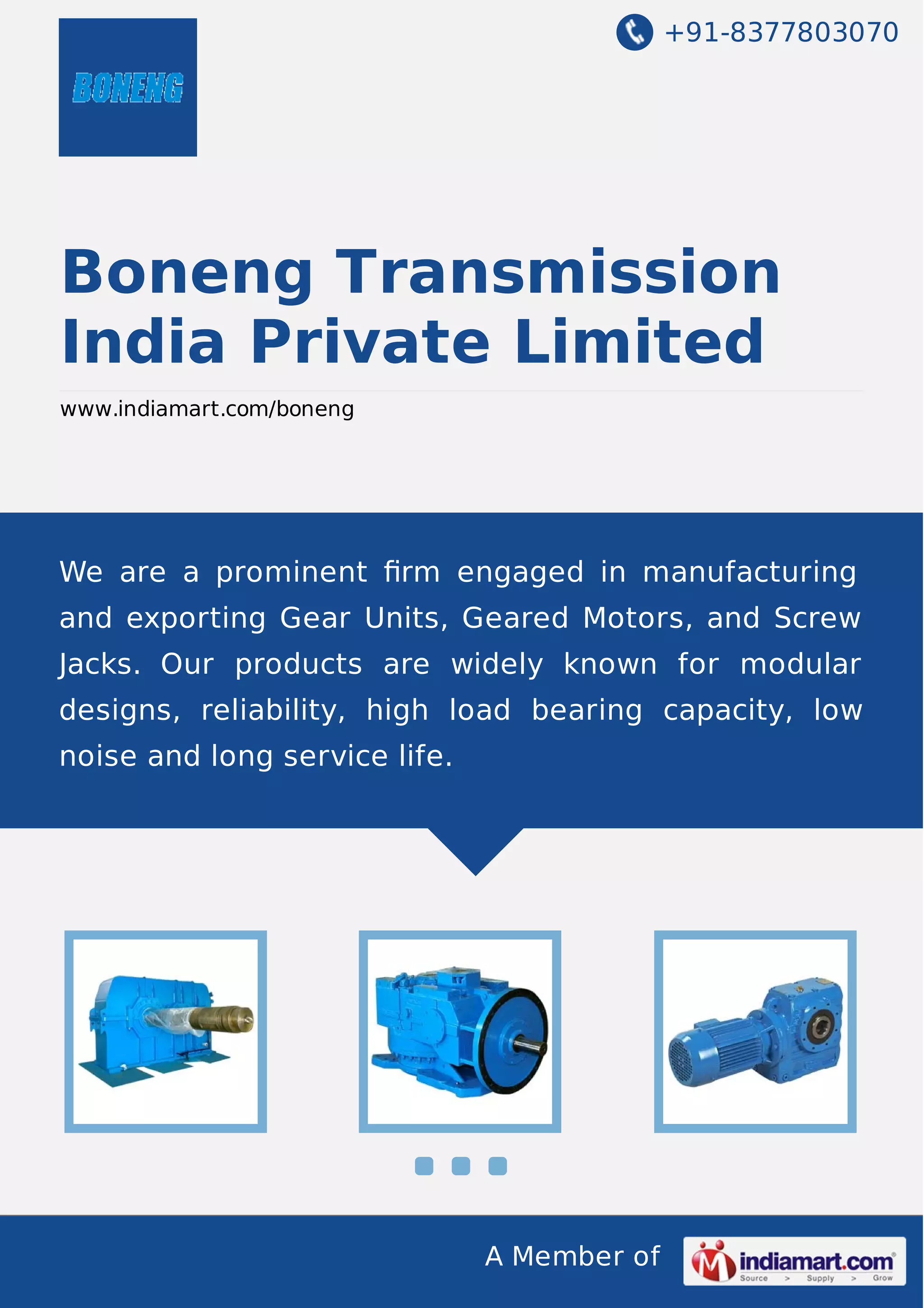 Boneng Transmission India Private Limited, Navi Mumbai, General Gear ...