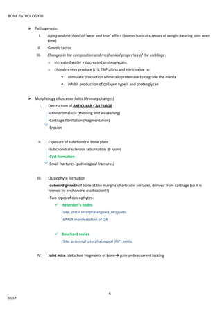 Bone pathology iii | PDF