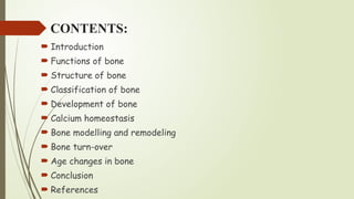 bone physiology and metabolism orthodontics | PPTX