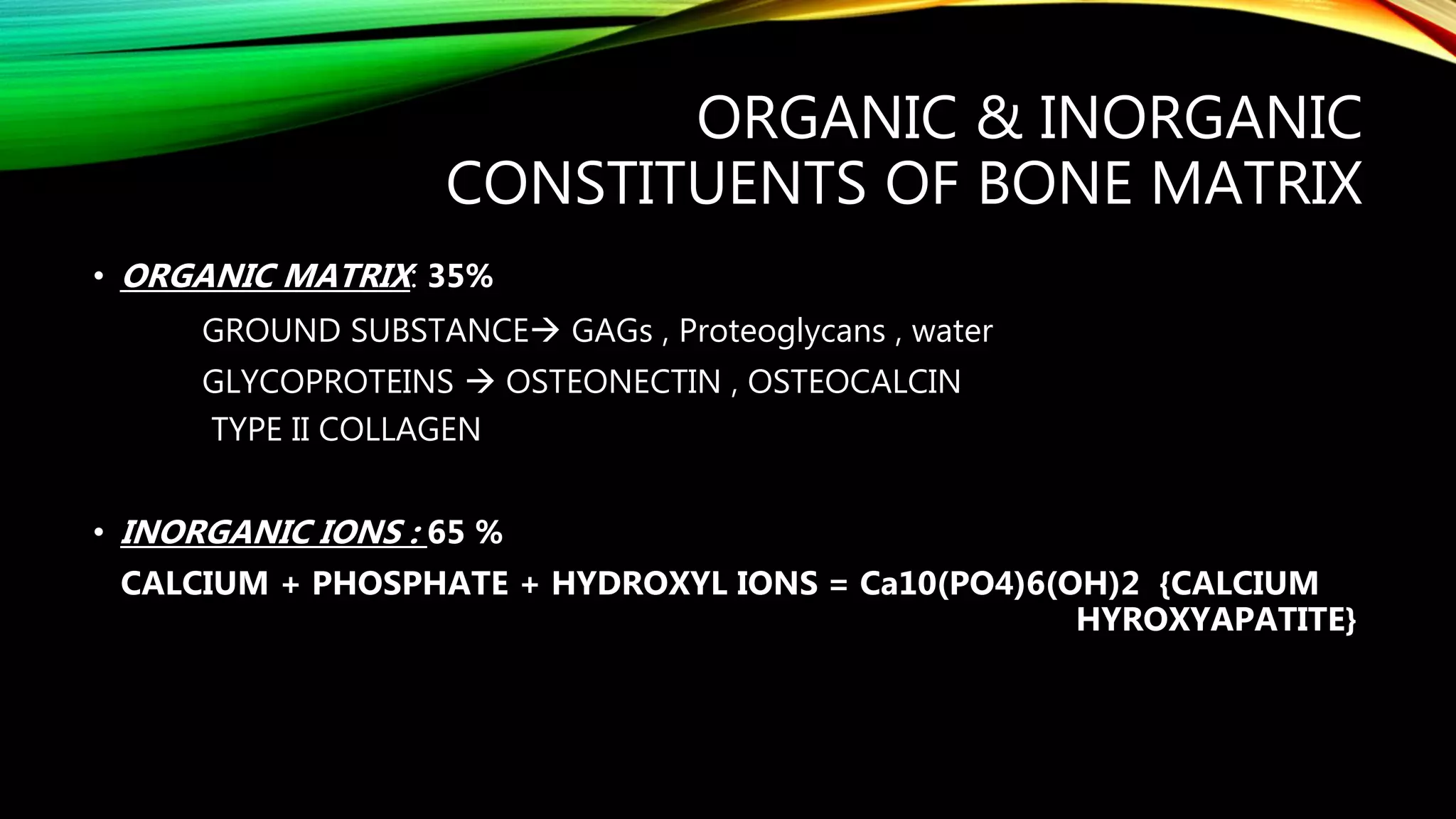 Bone physiology & regulation of calcium metabolism | PPTX