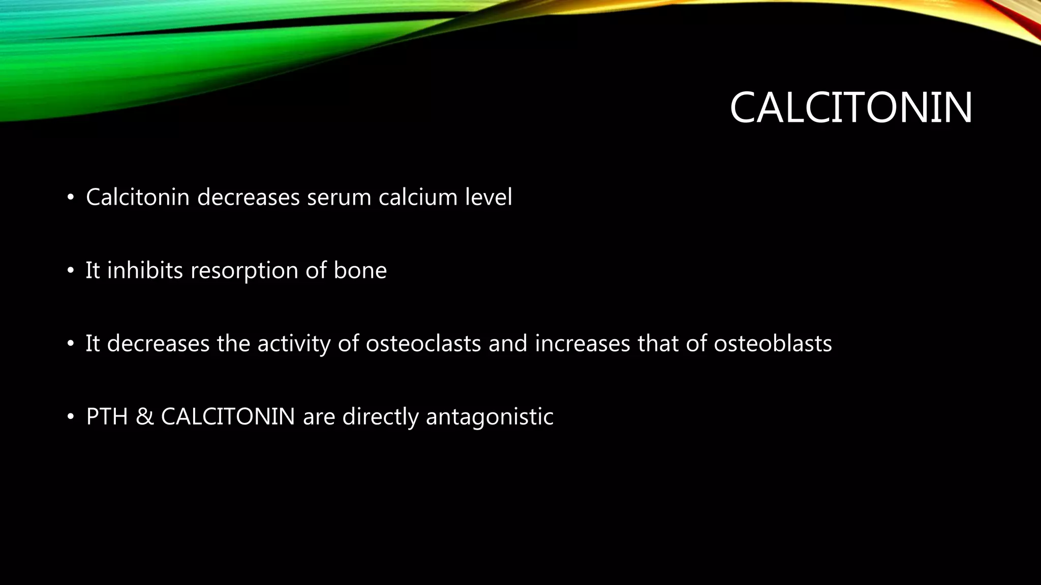 Bone physiology & regulation of calcium metabolism | PPTX
