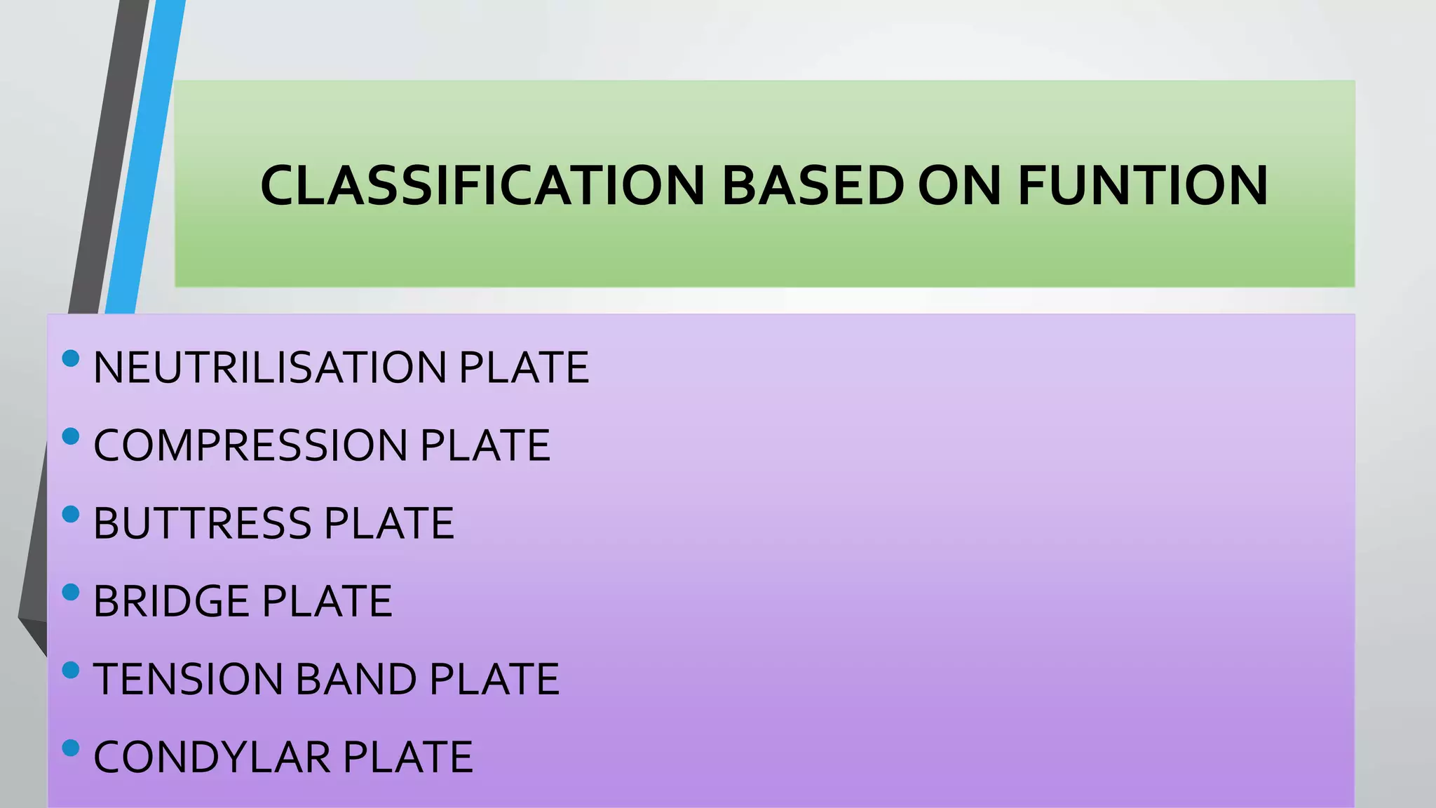 ORTHOPEDIC BONE PLATE | PPTX