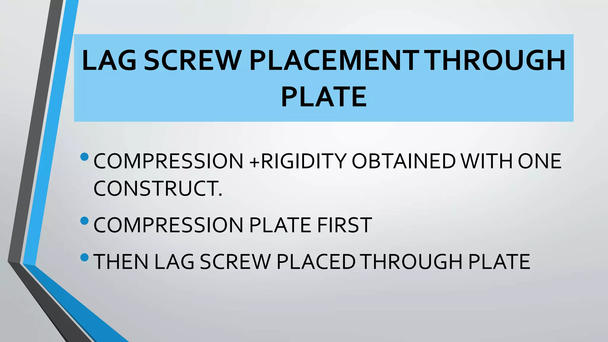 ORTHOPEDIC BONE PLATE | PPTX