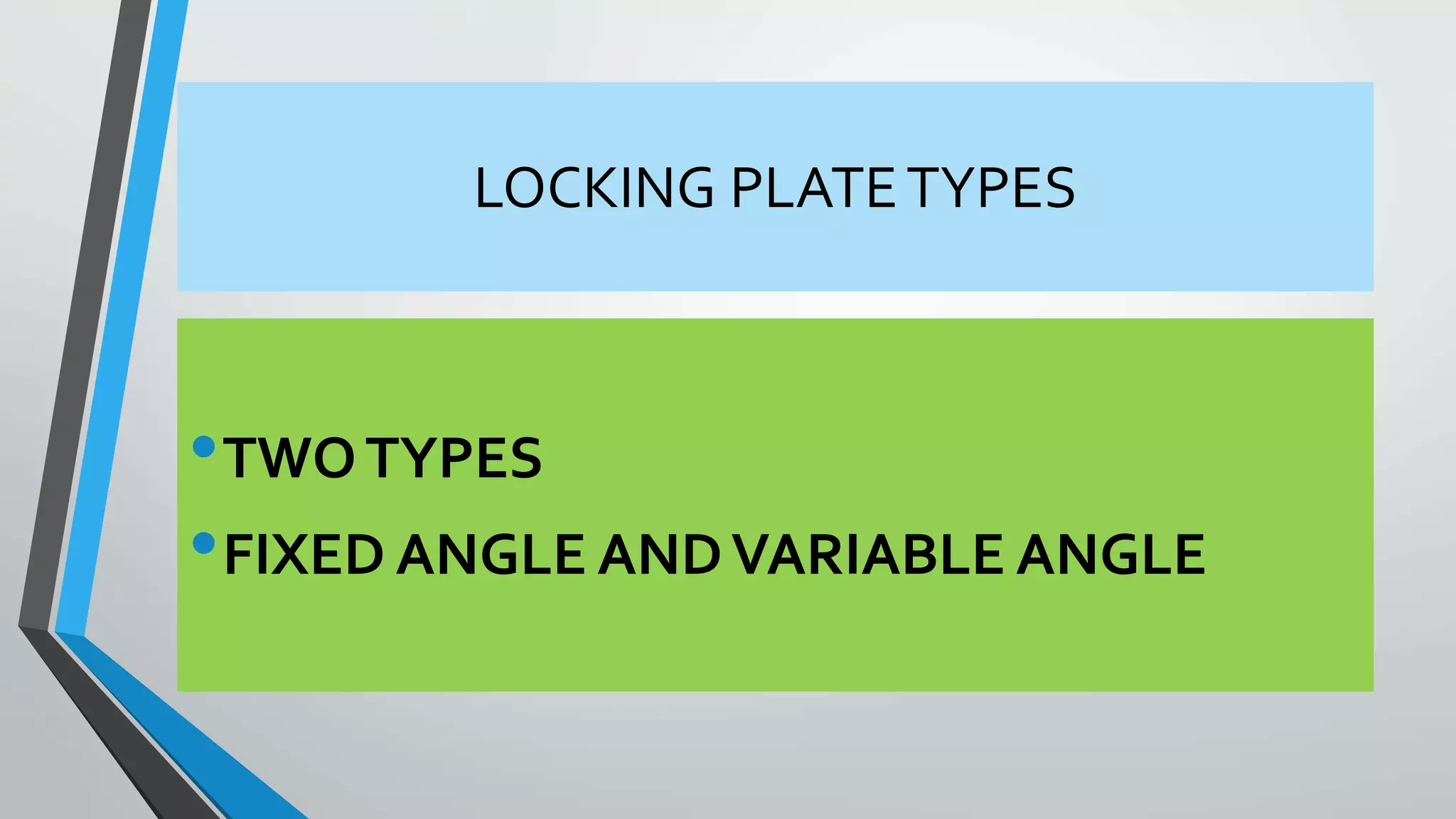 ORTHOPEDIC BONE PLATE | PPTX