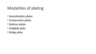 Bone Plates modalities (1).pptx for residents | PPTX