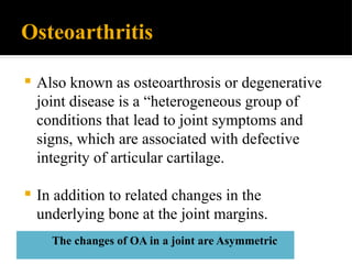 Radiological Interpretation of common bone Diseases | PPTX