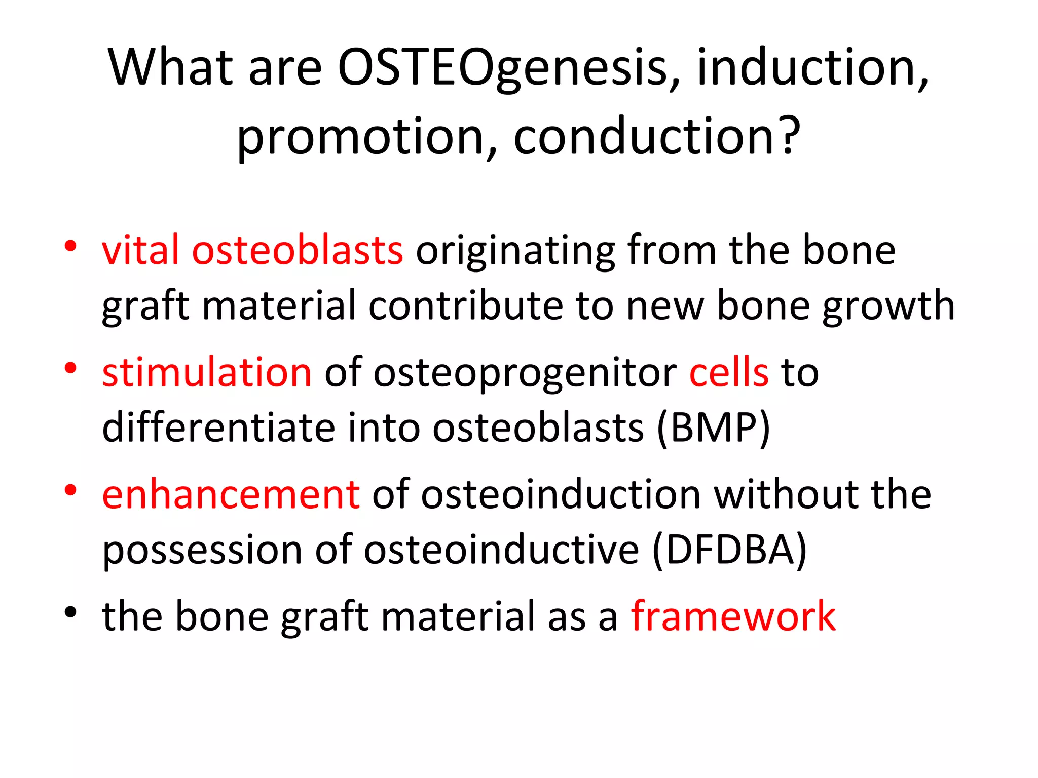 Bone regeneration and substitutes | PPT