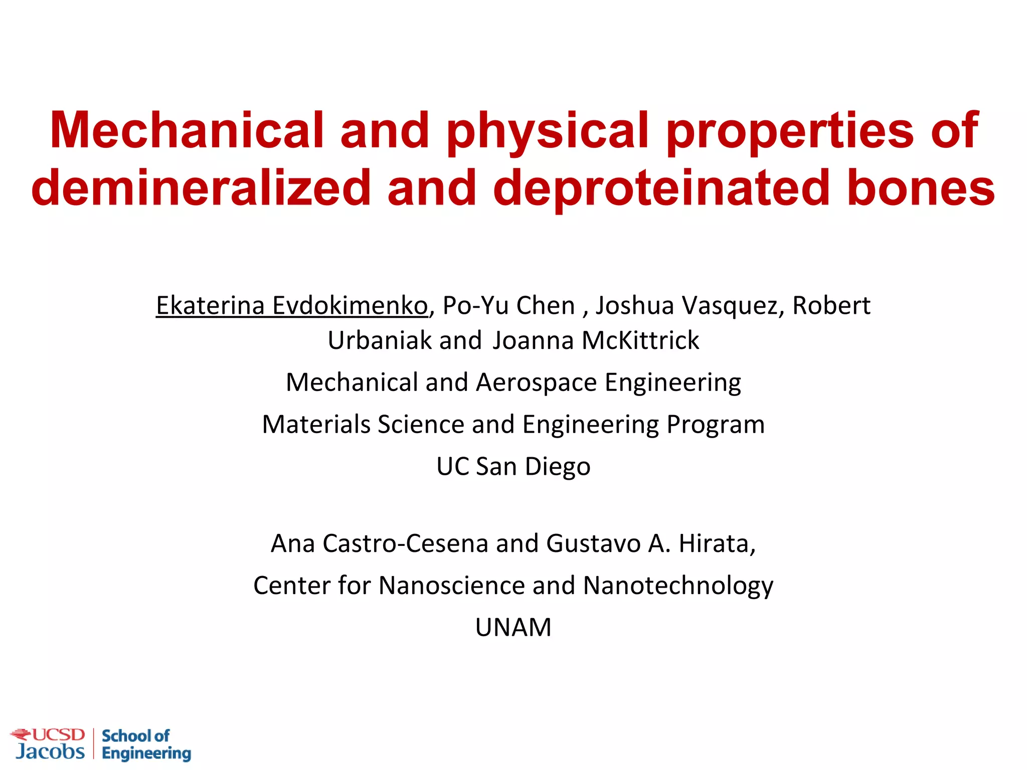 Bones 011910 | PPT