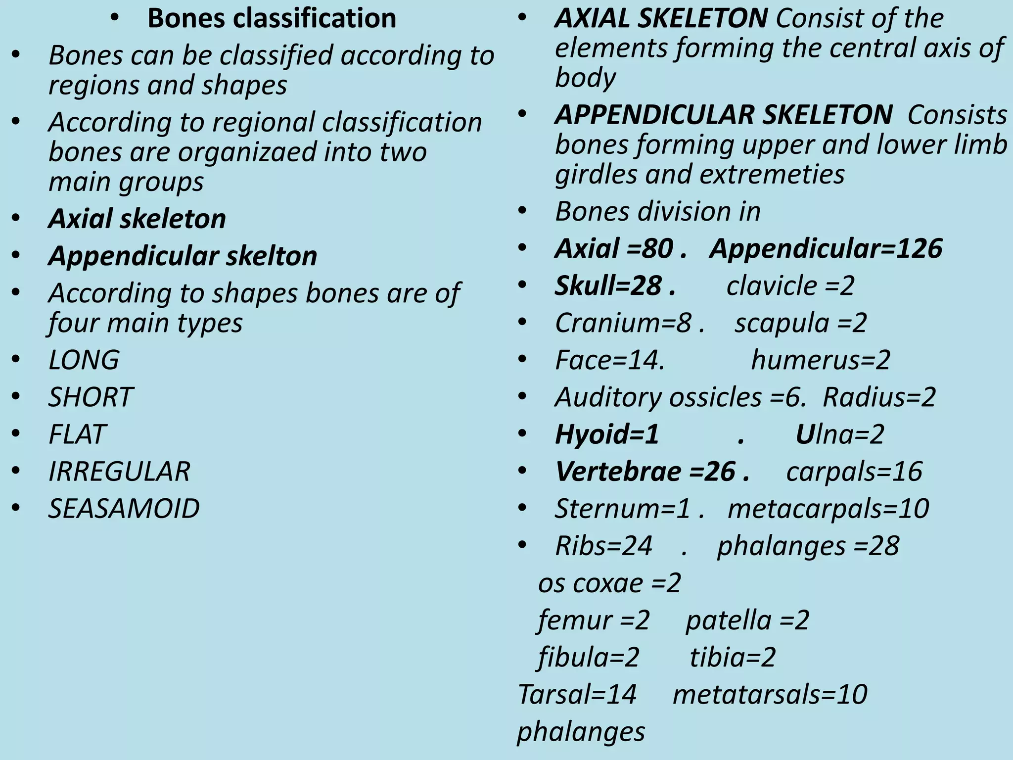 Bones anatomy | PPT