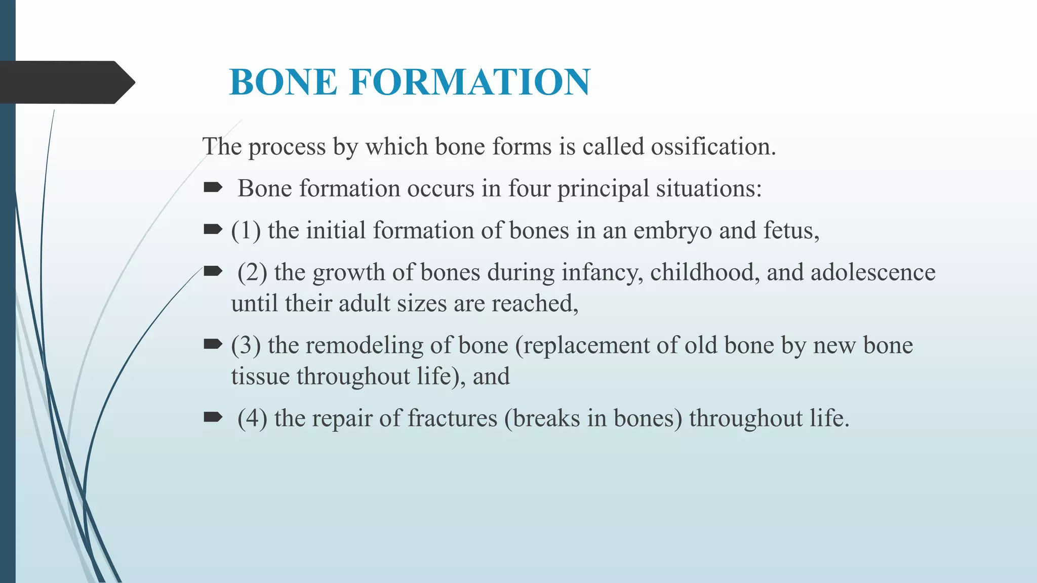 Bones and its structure in detail with two different form of bone ...