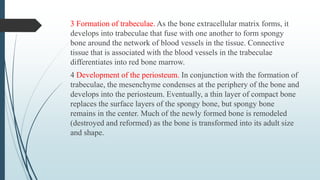 Bones and its structure in detail with two different form of bone ...